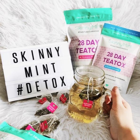 28 Day Ultimate Teatox: Cleanse & Debloat Tea - SkinnyMint, 28 Day Program